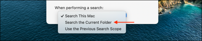 How to Make Finder Always Search the Current Folder on Mac