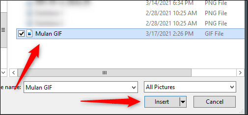 How to Insert an Animated GIF into a Word Document