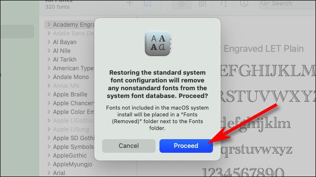 How to Restore Your Default Fonts on a Mac