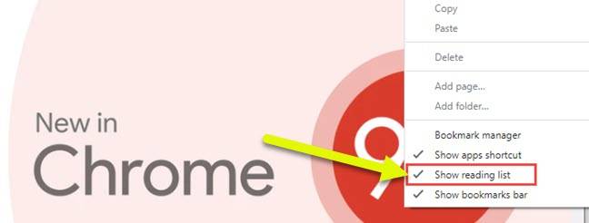 How to Disable and Remove the Google Chrome Reading List