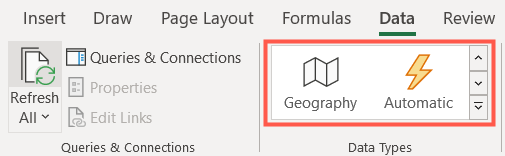 How to Use the Automatic Data Type Tool in Microsoft Excel