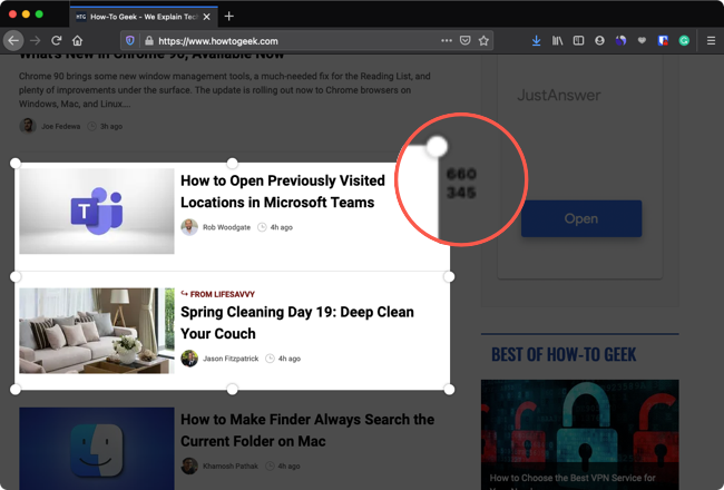 How to Capture Screenshots in Firefox without an Extension