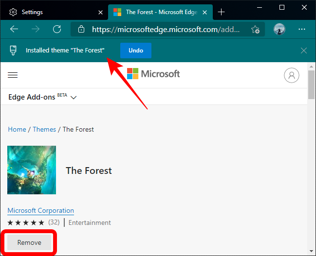 How to Add and Remove Themes in Microsoft Edge
