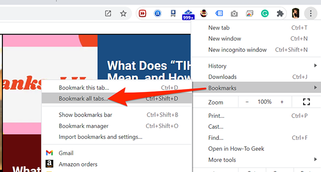 How to Copy the URL Addresses of All Open Tabs in Chrome
