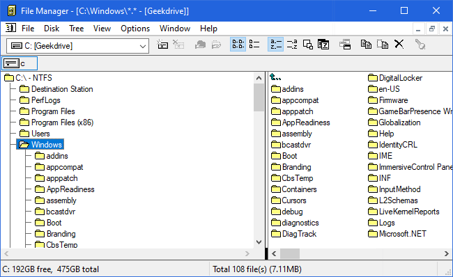 How to Run Windows 3's File Manager in Windows 10