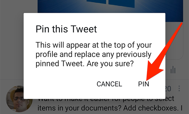 How to Pin a Tweet on Twitter