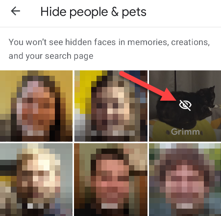 How to Hide People from Memories in Google Photos