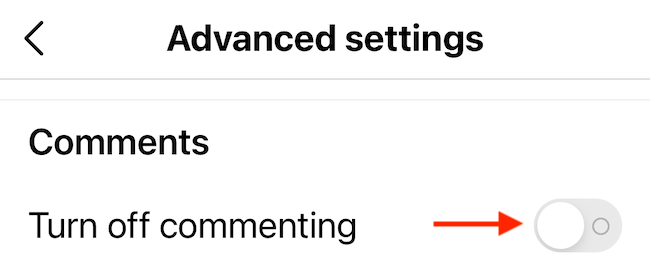 How to Turn off Comments on Instagram