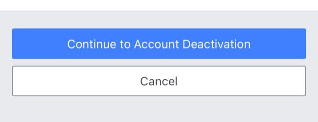 How to Deactivate Your Facebook Account