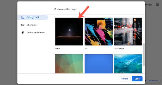 How to Automatically Change Google Chrome's New Tab Background