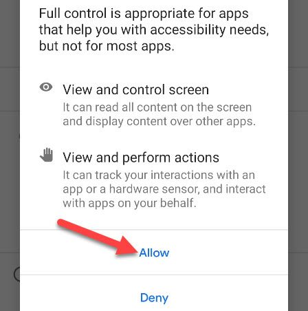 How to Activate Voice Access When Looking at Your Android Phone