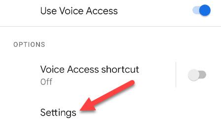 How to Activate Voice Access When Looking at Your Android Phone