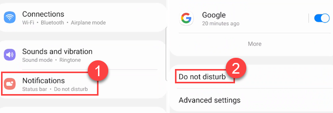 How to Set up Do Not Disturb on Samsung Galaxy Phones