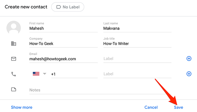 How to Add Contacts to Gmail