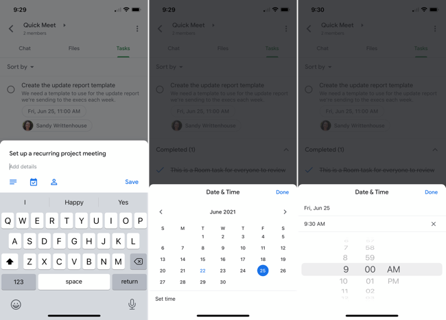 How to Create and Assign Tasks in Google Chat