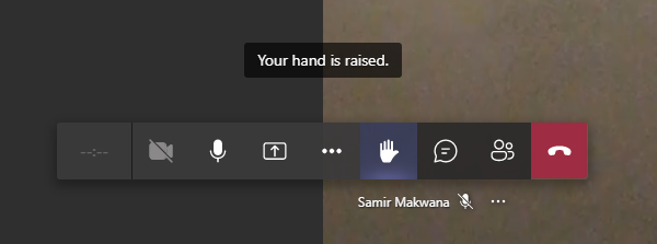 How to Raise Your Hand in a Microsoft Teams Meeting