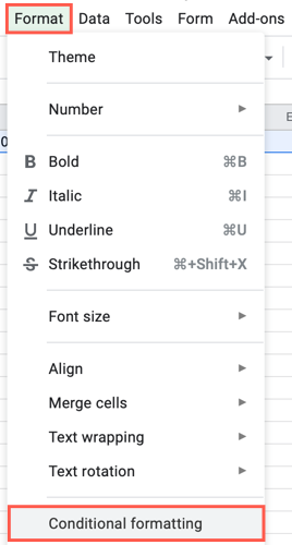 How to Apply a Color Scale Based on Values in Google Sheets