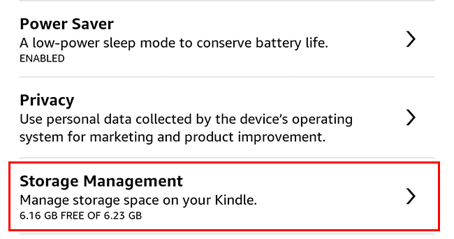 How to Free Up Space on Your Kindle