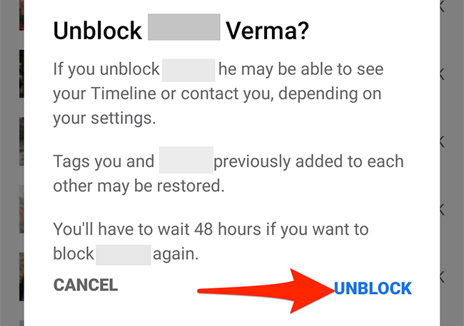 How to Unblock Someone on Facebook