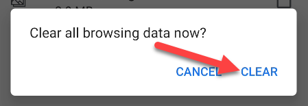 How to Clear Cookies and Site Data on Android