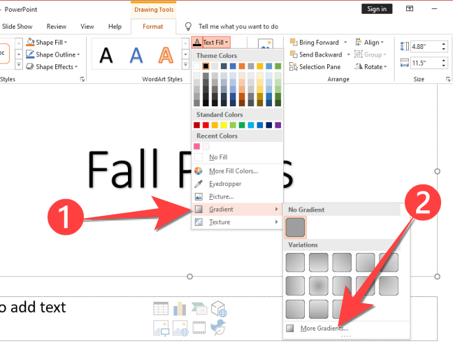 How to Add Multi-Color Text in PowerPoint
