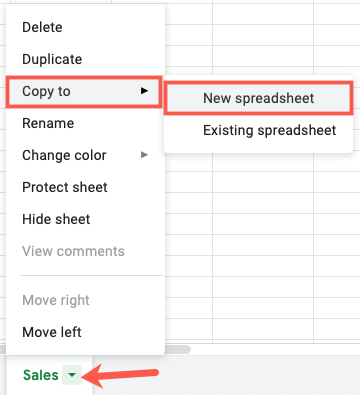 How to Copy or Move a Spreadsheet in Google Sheets