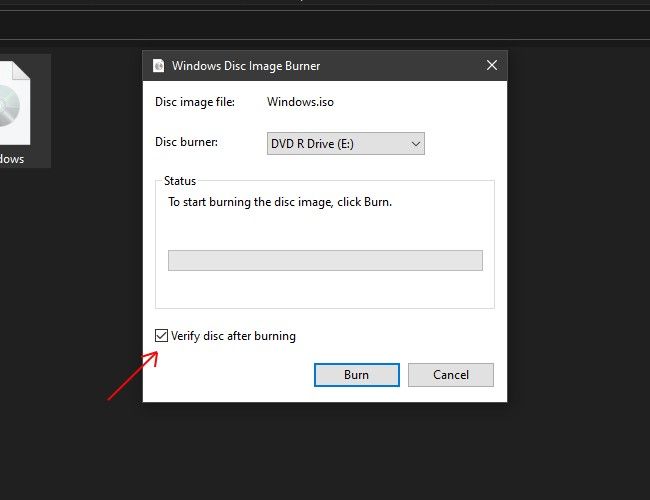 How to Burn an ISO Image to Disc on Windows 10