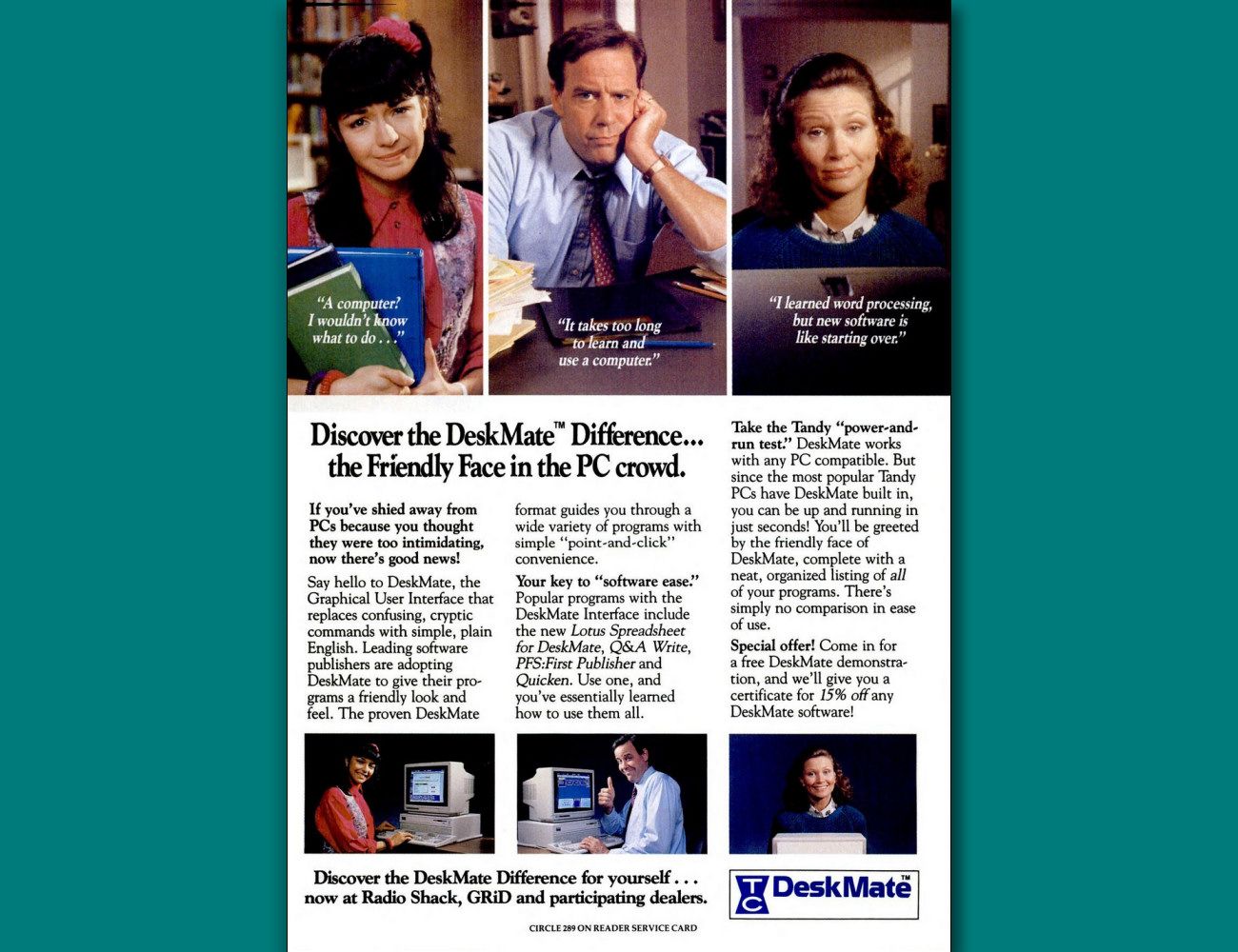 Remembering Radio Shack's Windows Competitor: Tandy DeskMate