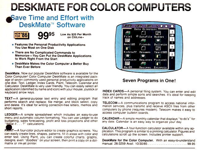 Remembering Radio Shack's Windows Competitor: Tandy DeskMate