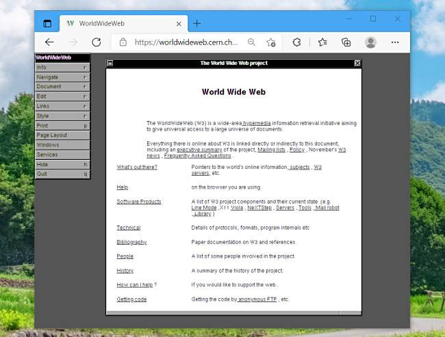 The First Website: How the Web Looked 30 Years Ago
