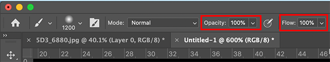 What's the Difference Between Opacity, Flow, & Density in Photoshop?