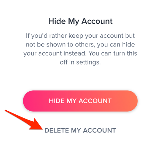 How to Delete a Tinder Account