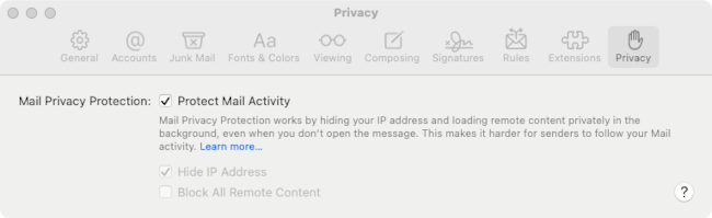 How to Block Tracking Pixels in Apple Mail