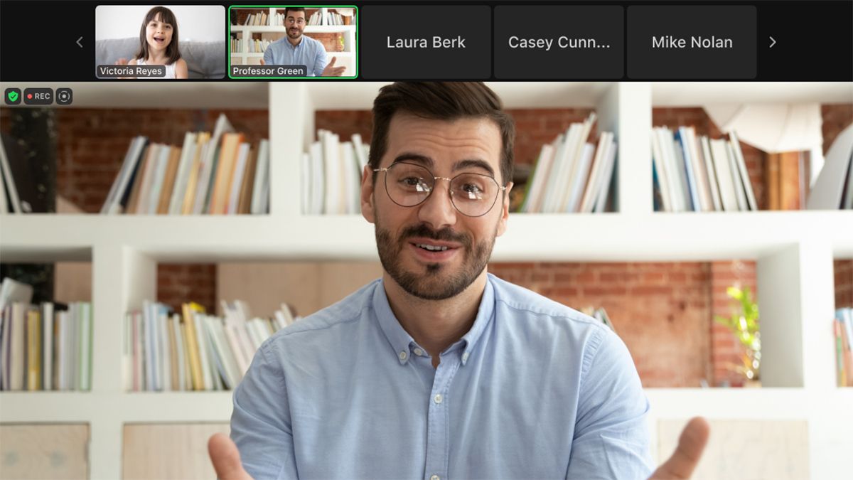 How to Hide Everyone's Video Feeds While Presenting on Zoom