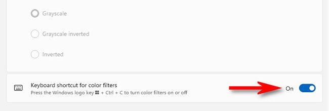 How to Use Color Filters in Windows 11