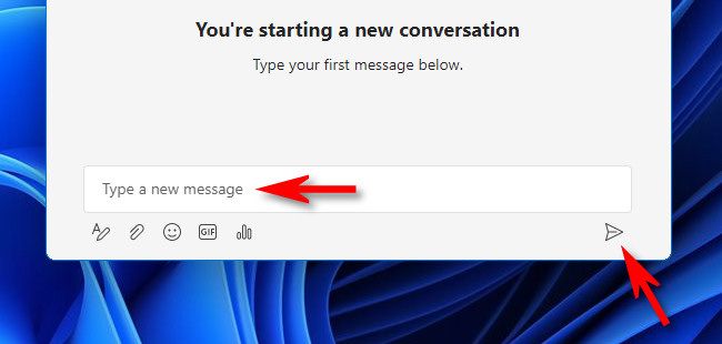 How to Use Teams Chat in Windows 11