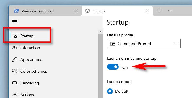 How to Launch Windows Terminal at Startup on Windows 11
