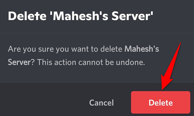 How to Delete a Discord Server