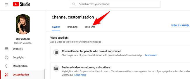 How to Change Your YouTube Channel Name