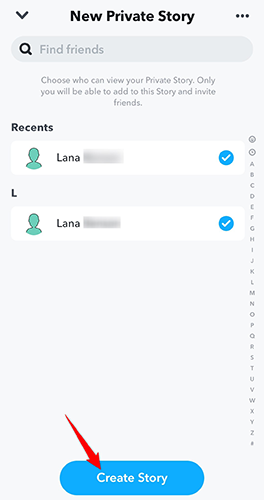 How to Make a Private Story on Snapchat