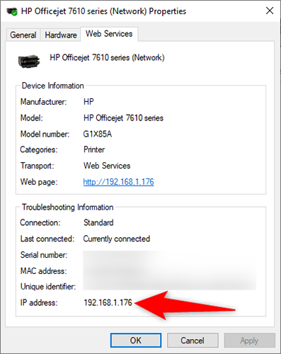 How to Find Your Printer's IP Address on Windows 10