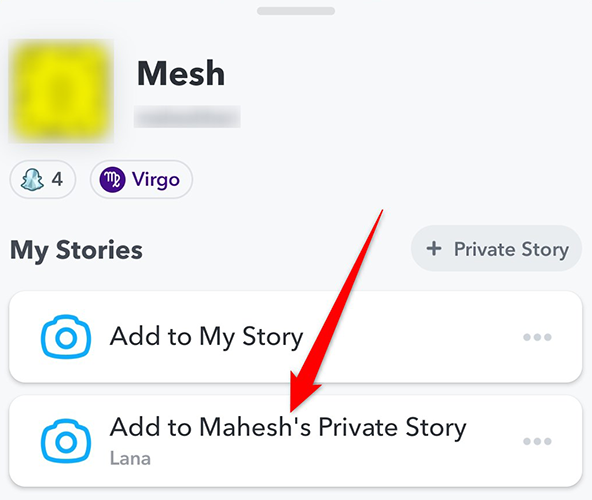 How To Make A Private Story On Snapchat