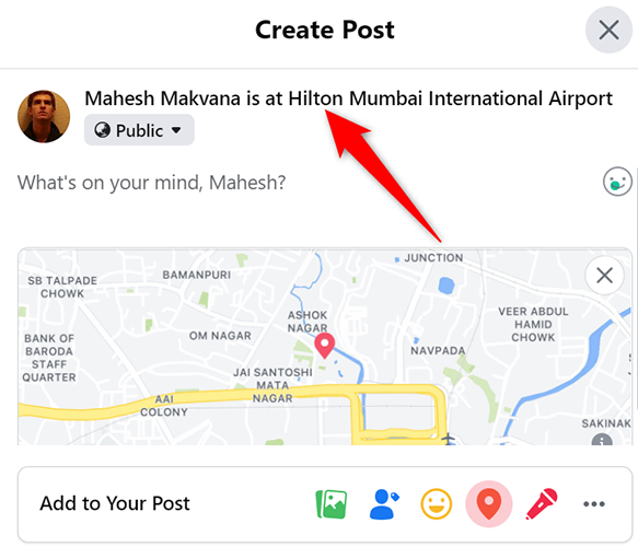 How to Check in on Facebook