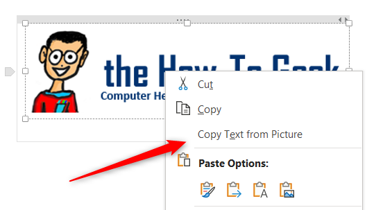 How to Copy Text From Pictures in Microsoft OneNote