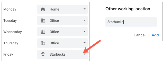 How to Show Your Work Hours and Location in Google Calendar