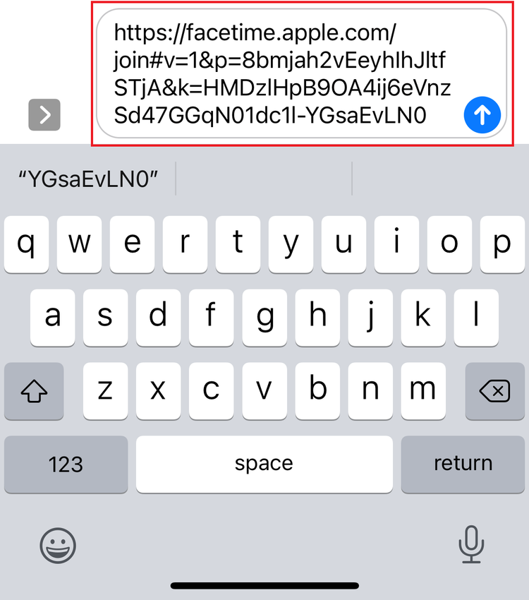 How to Send a FaceTime Link