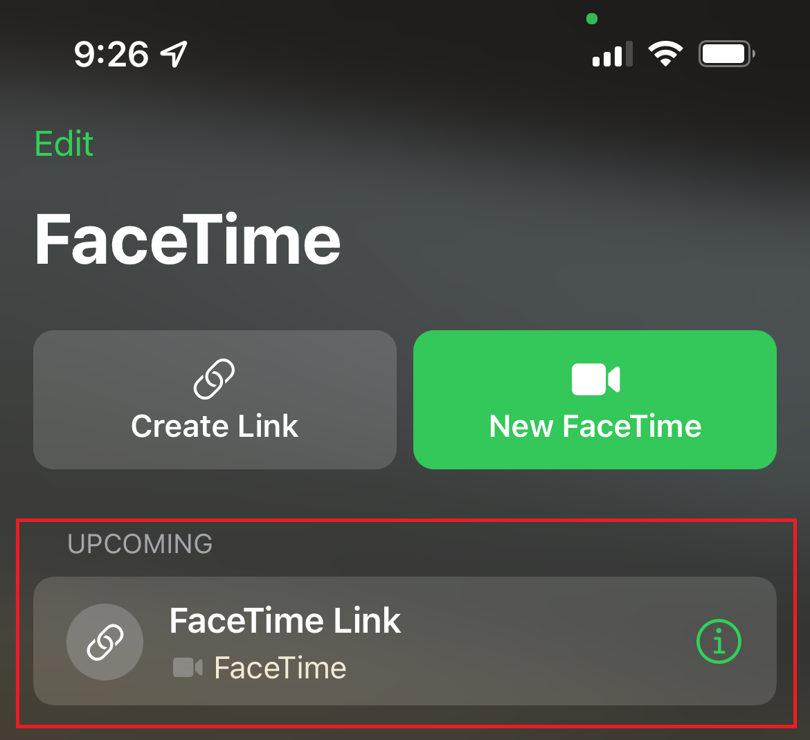 How to Send a FaceTime Link