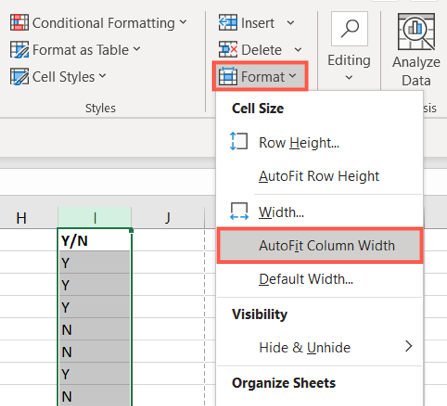 How to Shrink or Expand Cells to Fit Text in Microsoft Excel
