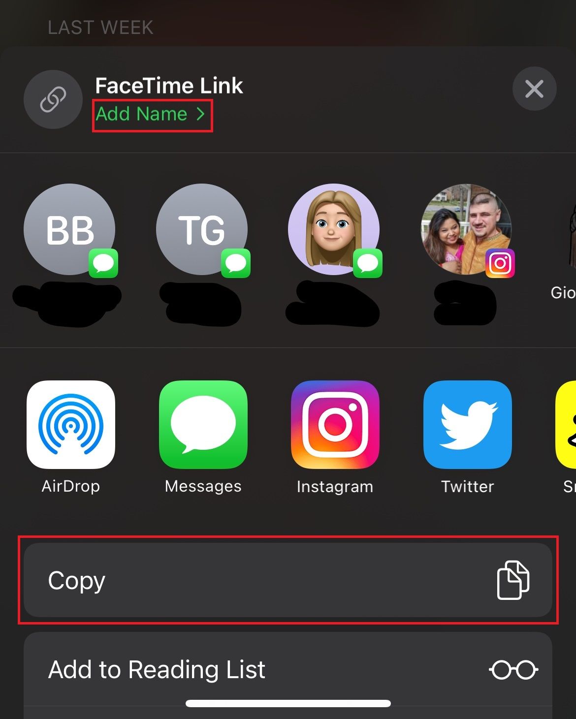 How to Send a FaceTime Link