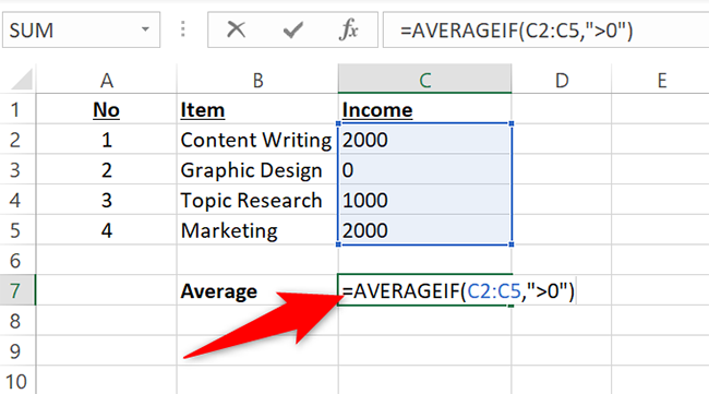How to Calculate Average in Microsoft Excel